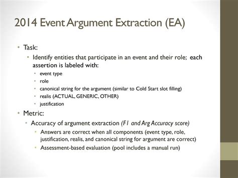 populating and evaluating knowledge bases ppt download