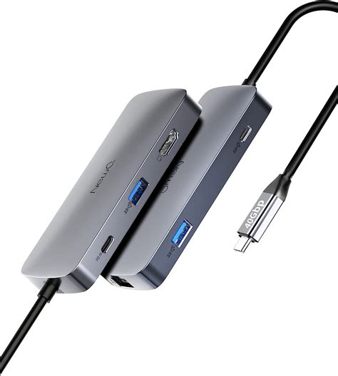 Amazon Com 40Gbps USB4 HUB Supports Multiple Gen2 10Gbps Without Degradation With 8K 60Hz 4K