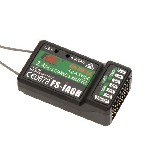 FlySky Receiver FS-iA6B 2.4G 6CH AFHDS 2A PPM, I-Bus | RcHubiQ.pl