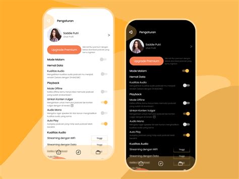 Daily Ui 007 Settings By Raindria 🦖 On Dribbble