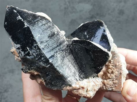 Morion Smoky Quartz With Feldspar Hobbies And Toys Memorabilia