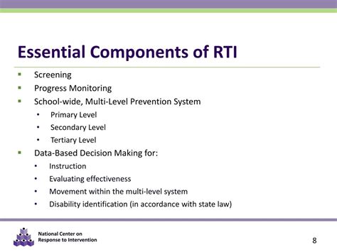 PPT RTI Implementer Webinar Series What Is RTI PowerPoint Presentation ID