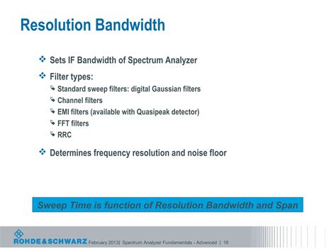 spectrum analyzer fundamentals advanced spectrum analysis ppt