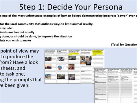 Ks4 Leaflet Writing Ofsted Lesson Teaching Resources
