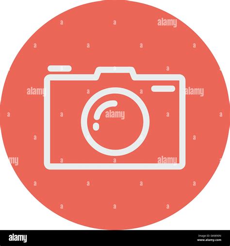 Camera Thin Line Icon Stock Vector Image And Art Alamy