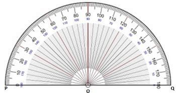 Constructing Angles How To Construct Angle With Protractor