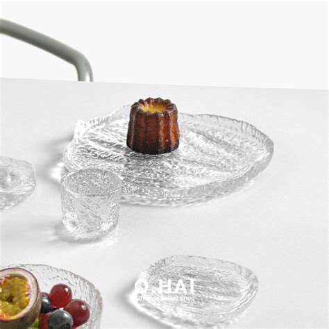 이첸도르프 아이스 글래스 접시 컬렉션 4종