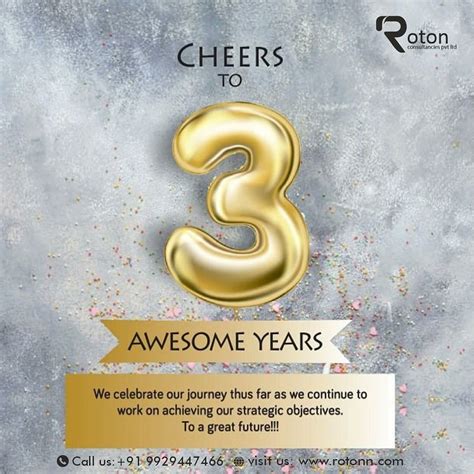 3 Year Work Anniversary Images