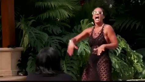 All Reaction Videos On Twitter Evelyn Lozada Acting Insane Patting