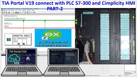 PLC S7-300 connect with SCADA Proficy Cimplicity 2023 Part-2 - YouTube