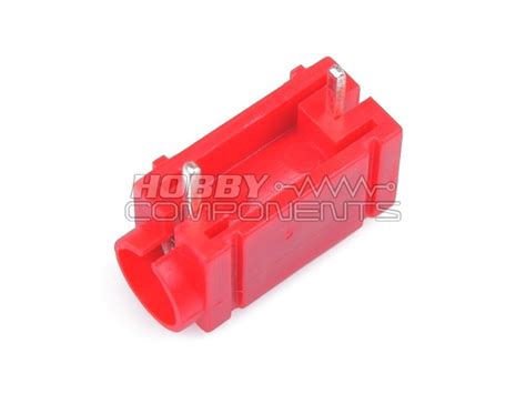 Pcb Mount 4mm Banana Socket Side Stackable Red