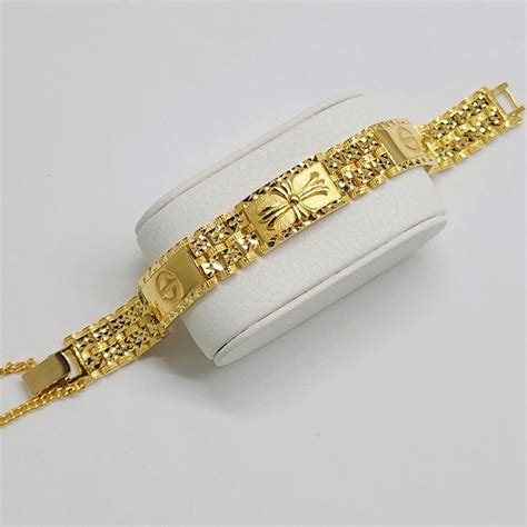 순금 팔찌 10 돈 크롬 나사 디자인