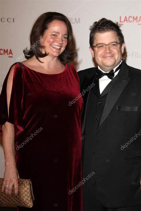 Patton Oswalt Wife Michelle Eileen Mcnamara Stock Editorial Photo