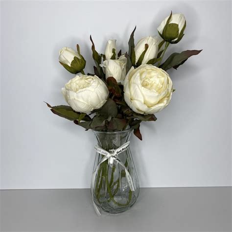 Ваза скляна 20 см прозора Viva Purl 6841692 купить онлайн на Rozetka