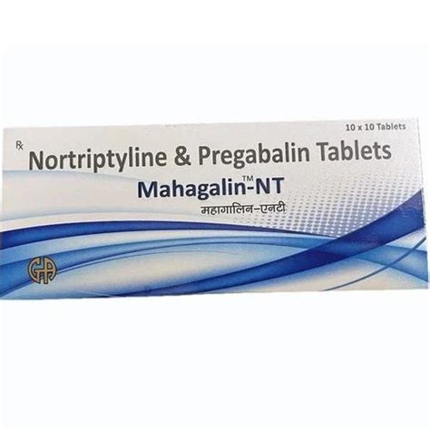 Nortriptyline Pregabalin Tablets At Rs 1695 Box Nervite In Ranchi ID 2851978653497