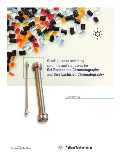 Gpc Sec Selection Guide Pdf Chromatography Applied And Interdisciplinary Physics
