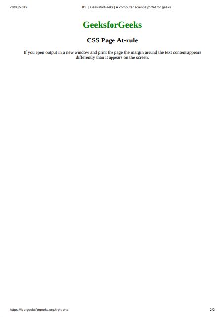 Css Règle Page Stacklima