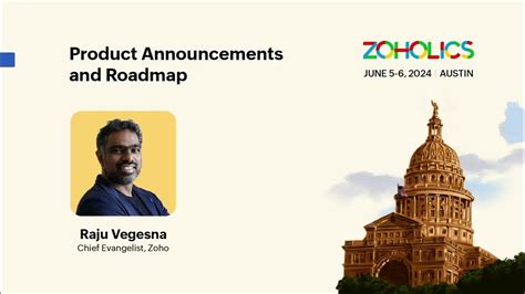 Product Announcements And Roadmap Raju Vegesna Youtube