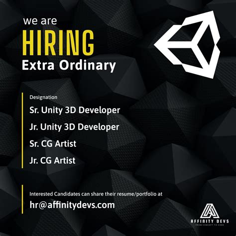 Affinity Devs On Linkedin Careers Gamedevelopment Gamedesign