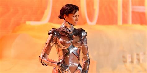 Zendaya Stuns In A Shiny Cutout Robot Suit At Dune Part Two Premiere—a Glimpse Into The Bold
