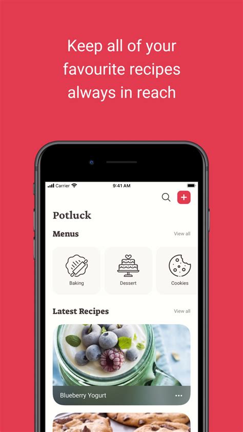 Potluck Your Recipe Cookbook For Iphone Download