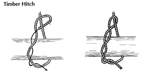 Favorite Pioneering Knots Timber Hitch Scout Pioneering