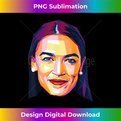 Alexandria Ocasio Cortez Poster Design AOC Gift WPAP Pop Art Inspire Uplift