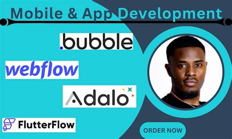 Develop Custom Mobile And Web Apps With Bubble Io Adalo Flutterflow By Jameedigitals Fiverr