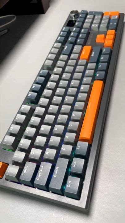 LANGTU LT104 Mechanical Keyboard RGB Backlight Hotswap DIY Screen 3Mode Wireless Gaming