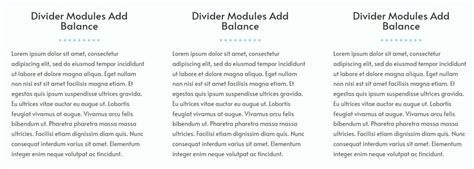 How To Use Divi Divider Modules To Create Balance In Your Design