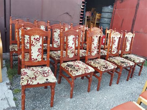 Дървени столове А111 Стол табуретка Мебели за дома и офиса Плевен 35 броя Много доб