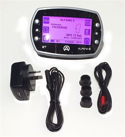 alfano 6 2t data loger with sensor