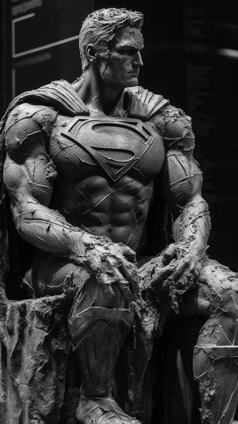 Zac Snyder Style Superman - prompt in comment : r/midjourney
