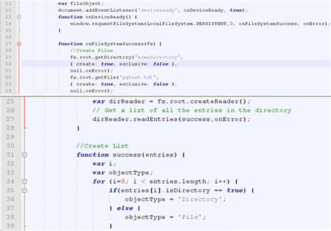 how to read directory from sdcard in phonegap