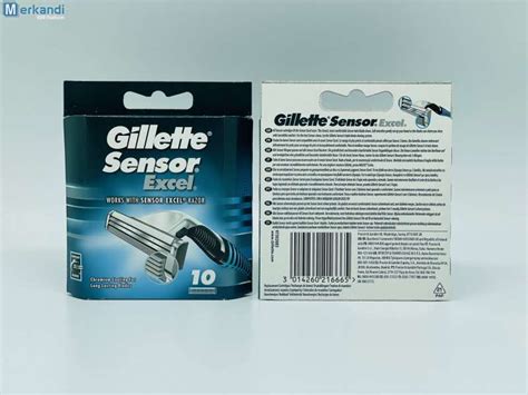 Gillette Sensor Excel Razor Blades 10 Pcs Germany New The Wholesale Platform B2b Merkandi