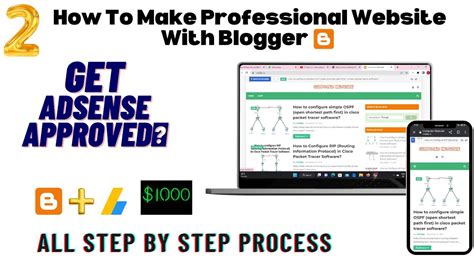 How To Make Professional Website With Blogger 2023 How To Add Theme In Blogger Fast Adsense