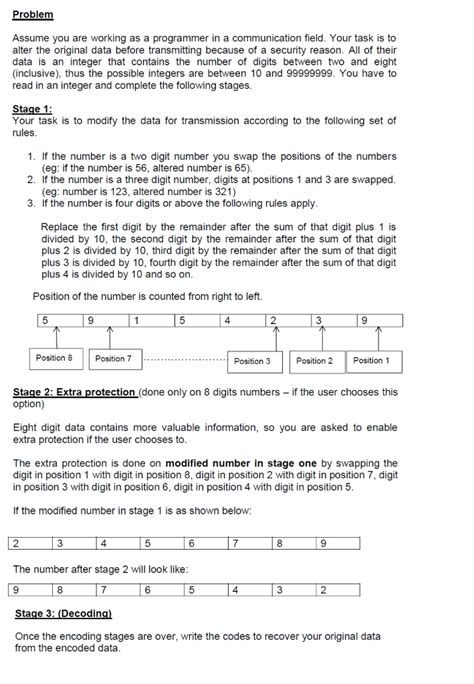 Solved Problem Assume You Are Working As A Programmer In A Chegg Com