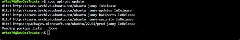 Installing Azure CLI On Ubuntu LTS DevOps Tricks