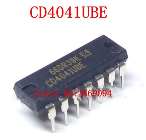 25PCS /50PCS /100PCS Free shipping CD4041UBE CD4040BE HEF4041BP DIP ...