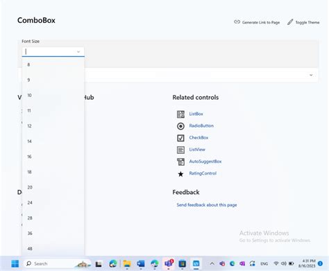 ComboBox Can T Scroll To View And Access All ItemsSource Item Issue Microsoft