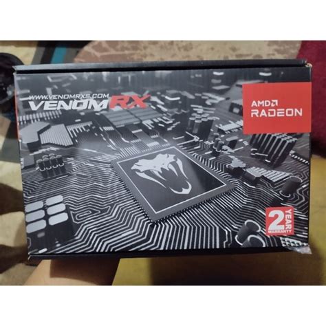 Jual Venomrx Rx Gb Gddr Vga Graphics Card Shopee Indonesia