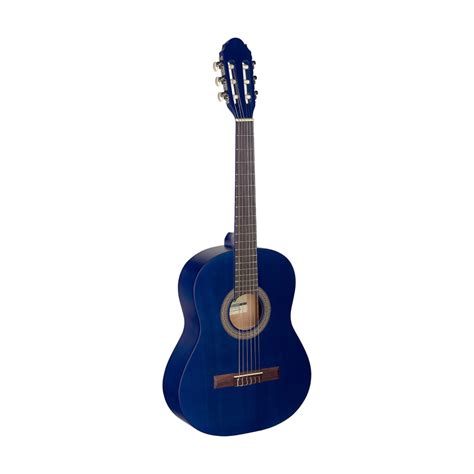Stagg C410m 12 Size Nylon Strung Classical Guitar Blue Promenade Music