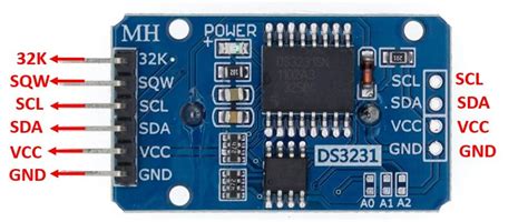 Interface Ds3231 Real Time Clock Rtc Module With Arduino Oceanlabz