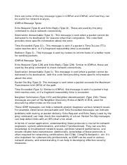 Understanding ICMPv And ICMPv Message Types For Network Course Hero