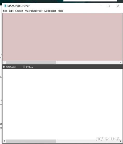 maxscript 实用程序面板 知乎