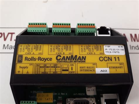 Rolls Royce Canman Ccn 11 Controller Network Aeliya Marine Tech