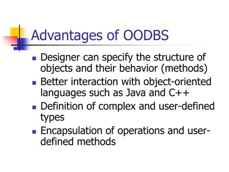 Ppt Object Oriented Database Powerpoint Presentation Free Download