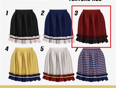 Second Life Marketplace Spectacledchic Frilling Good Gacha Skirt 3
