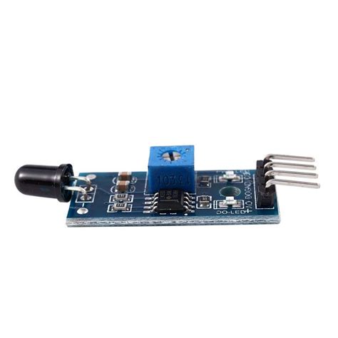Flame Sensor Module 4 Pins Blue Version Makers Electronics