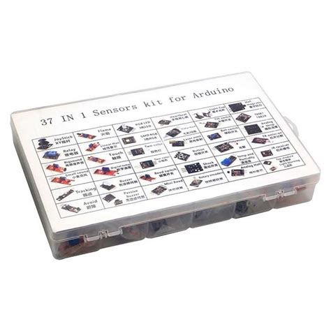 Kit Com 37 Sensores Para Arduino Com Caixa Organizadora Shopee Brasil